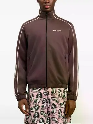 Palm Angels Classic Logo Vintage Track Jacket - Brown