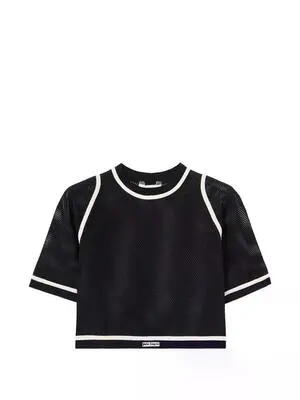 Palm Angels Short Sleeve Performance Tops For Women