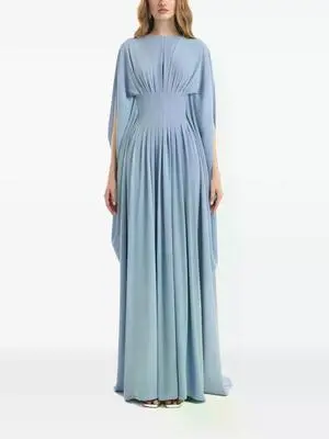 GEMY MAALOUF Flowy High-neck Maxi Dress
