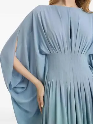 GEMY MAALOUF Flowy High-neck Maxi Dress