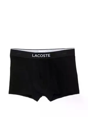 Lacoste Cotton Jersey Trunks - Grey