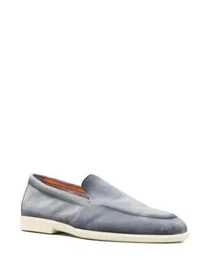 Santoni Malibu Slip-on Loafers - Blue