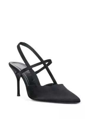 Staud Sebastian Slingback Pumps - Black