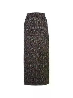 Rabanne Printed Maxi Skirt