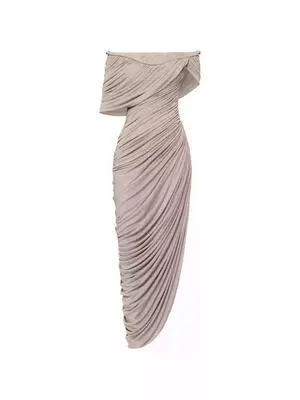 Chats By C.dam Draped Dresses