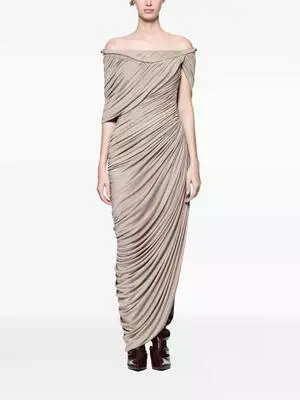 CHATS BY C.DAM Thalyn Off-shoulder Maxi Dress