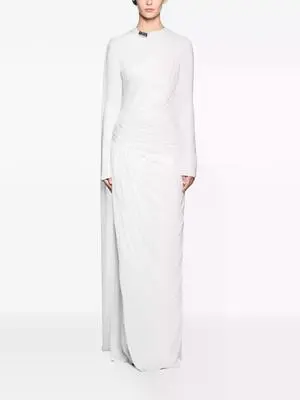 CHATS BY C.DAM Sahra Draped Maxi Dress