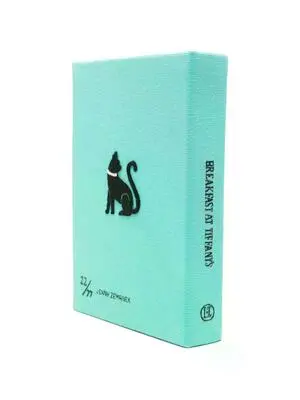 OLYMPIA LE-TAN Breakfast At Tiffany's Embroidered Clutch - Blue