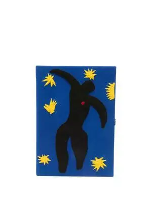 OLYMPIA LE-TAN Olympia Le-Tan Icarus Appliqué Clutch