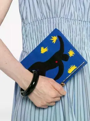 OLYMPIA LE-TAN Icarus Appliqué Clutch