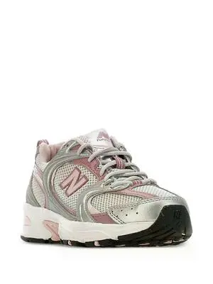 NEW BALANCE Paneled Mesh Sneakers - Silver