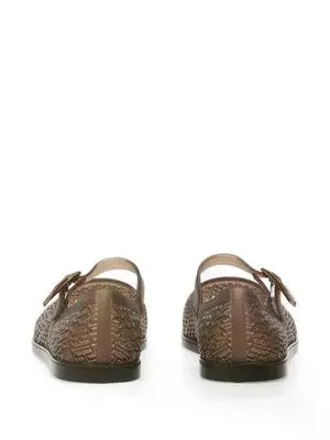 Melissa Harper Ballet Flats - Brown