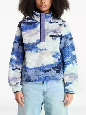 Columbia Cloud-print Fleece Sweatshirt