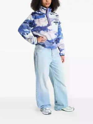 Columbia Cloud-print Fleece Sweatshirt