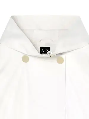 Armani Exchange Double-breasted Hooded Parka