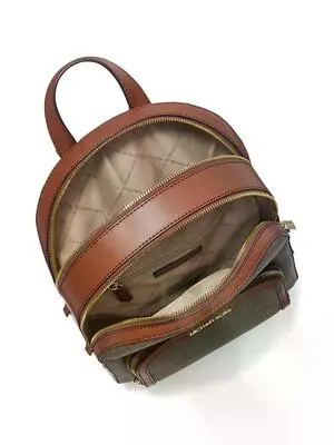 Michael Kors Jaycee Monogram Backpack - Brown