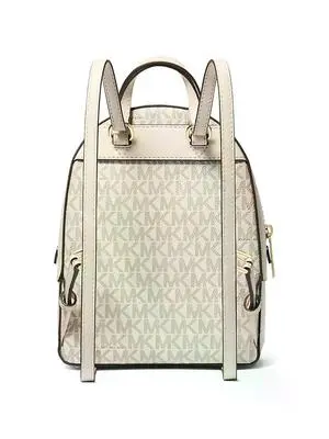 Michael Kors Monogrammed Backpack - Neutrals