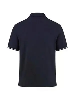 C.P. COMPANY Logo-patch Polo Shirt