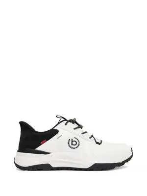 BUGATTI Panelled Toggle-fastening Sneakers - White