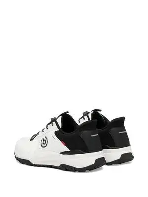 BUGATTI Panelled Toggle-fastening Sneakers - White