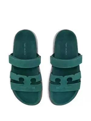 Tory Burch Ines Suede Sandals - Green
