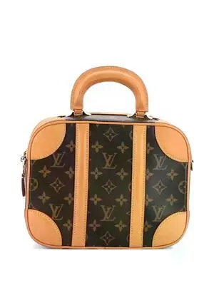 LOUIS VUITTON Valisette Handbag Monogram Canvas Pm - Brown