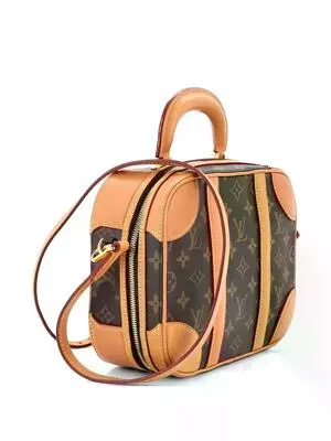LOUIS VUITTON Valisette Handbag Monogram Canvas Pm - Brown