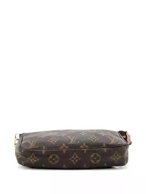 LOUIS VUITTON Pochette Accessoires Monogram Canvas Clutch - Brown