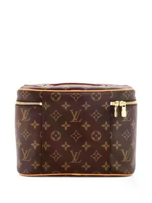 LOUIS VUITTON Nice Vanity Case Monogram Canvas Bb Pouch