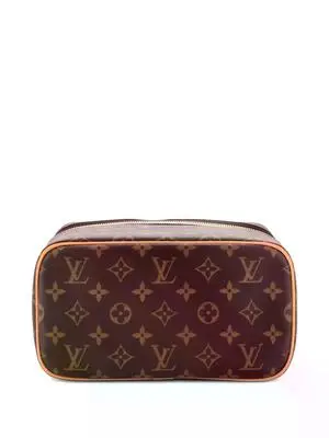 LOUIS VUITTON Nice Vanity Case Monogram Canvas Bb Pouch