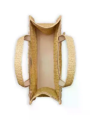 Tory Burch Small Ella Hand-crocheted Popcorn Tote - Neutrals