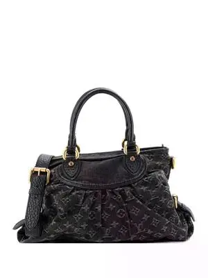 LOUIS VUITTON Neo Cabby Handbag Monogram Denim Mm
