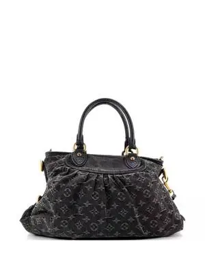 LOUIS VUITTON Neo Cabby Handbag Monogram Denim Mm
