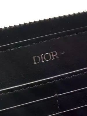 Dior 2010-2026 Leather Wallet Long Wallets