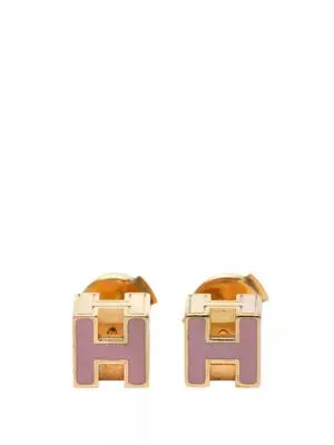 Hermes Gold Plated Earrings