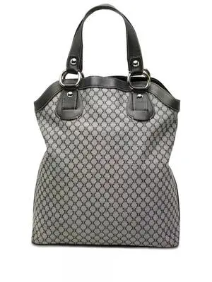 Celine 20th Century Macadam Canvas Tote Bag