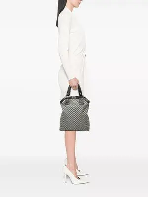 Celine 20th Century Macadam Canvas Tote Bag