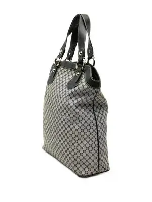 Celine 20th Century Macadam Canvas Tote Bag