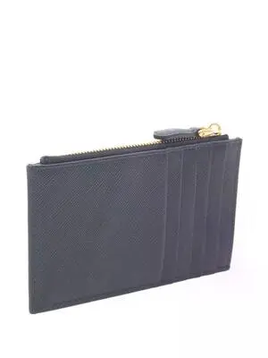 Prada 2013-2026 Saffiano Card Holder - Black