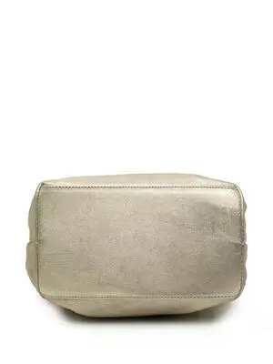 Loewe 2000-2010 Metallic Leather Fringe Handbag