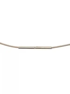 Hermès 2010-2026 Lacquered Cage D H Pendant Necklace - Blue