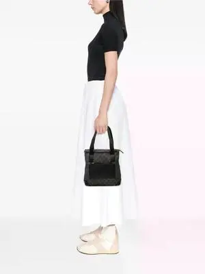 Gucci Gg Denim Tote Bag - Black