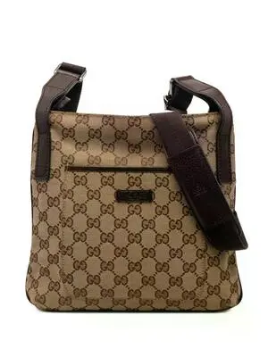 Gucci Gg Canvas Crossbody Bag - Neutrals