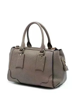Burberry Small Grained Leather Heritage Gladstone Satchel