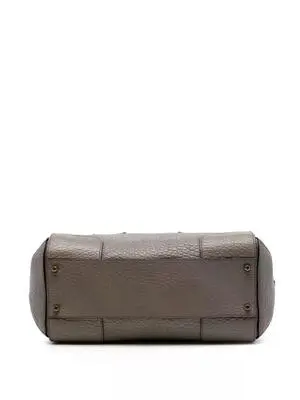 Burberry Small Grained Leather Heritage Gladstone Satchel
