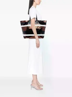 Prada 2013-2026 Sequined Stripes Tote Bag