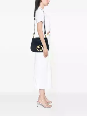 Gucci 20th Century Medium Leather Blondie Crossbody Bag