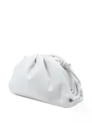 Bottega Veneta 2012-2025 Lambskin The Mini Pouch Crossbody Bag - White