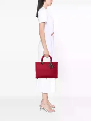 Dior 2007 Large Satin Lady Satchel