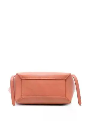 Celine Nano Grained Calfskin Belt Bag - Orange